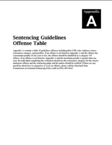 Guidelines | Maryland State Commission on Criminal Sentencing Policy ...